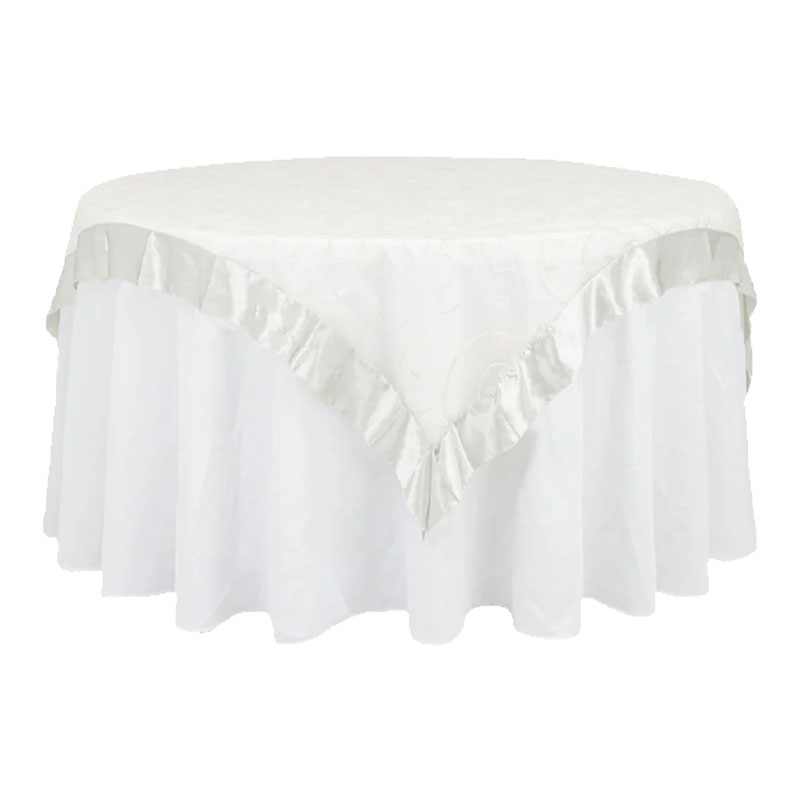Lace & Organza Table Overlays Wholesale -TCF Linen