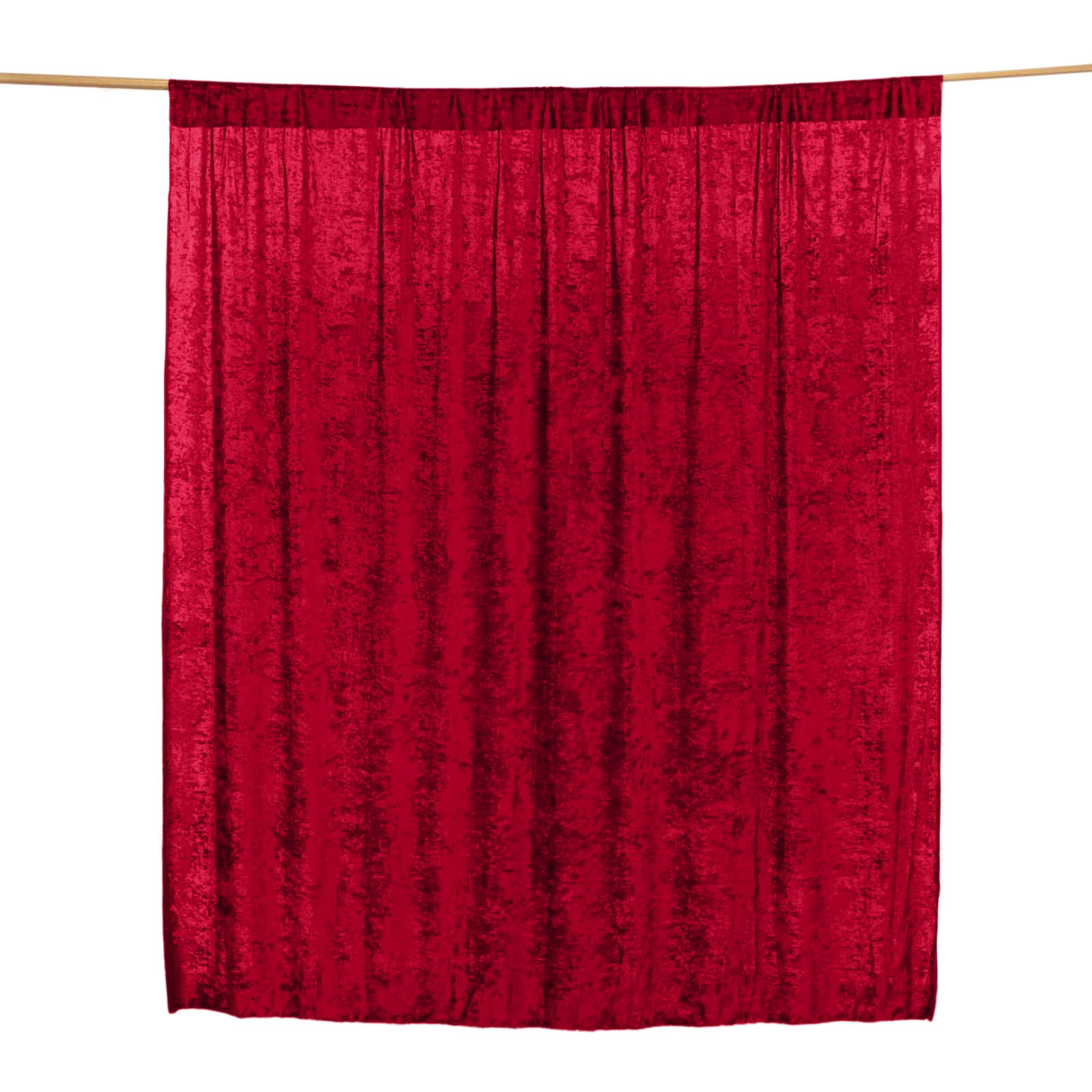 Case(10 pc) 8ftx8ft Crushed Velvet Drape | TCFLinen