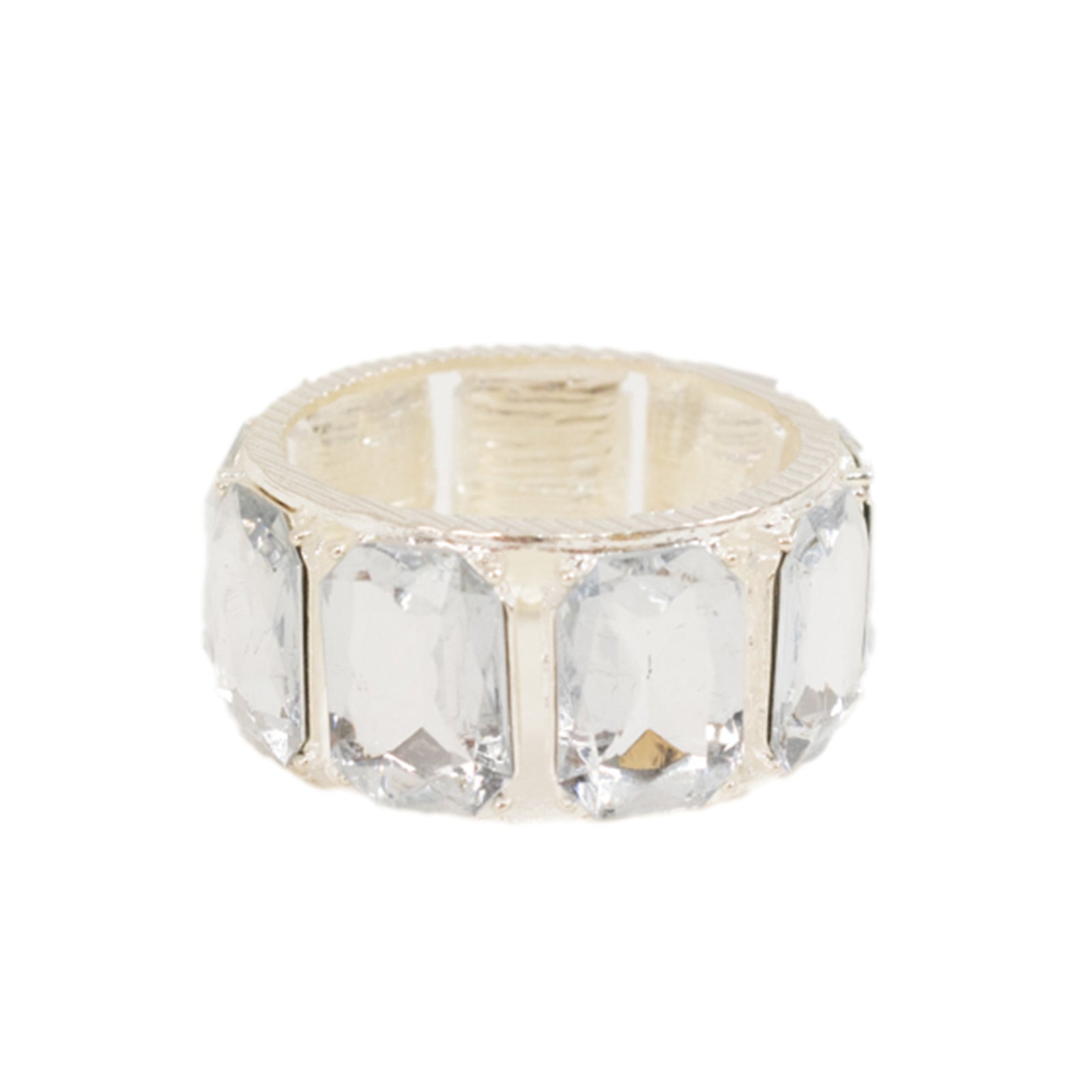 Crystal Diamond Table Napkin Rings by TCFLinen.com