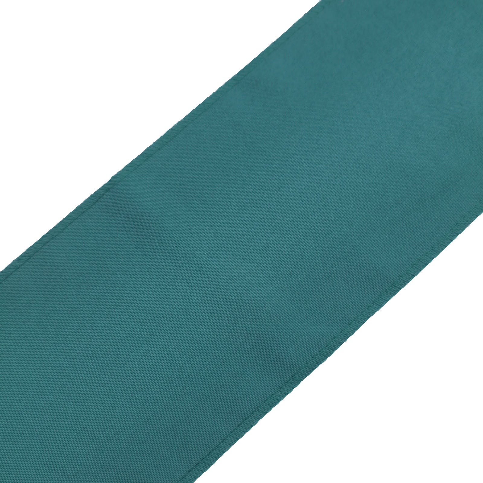 Peacock Teal Polyester Chair Sashes 5 Pack | tcflinen.com – TCFLinen