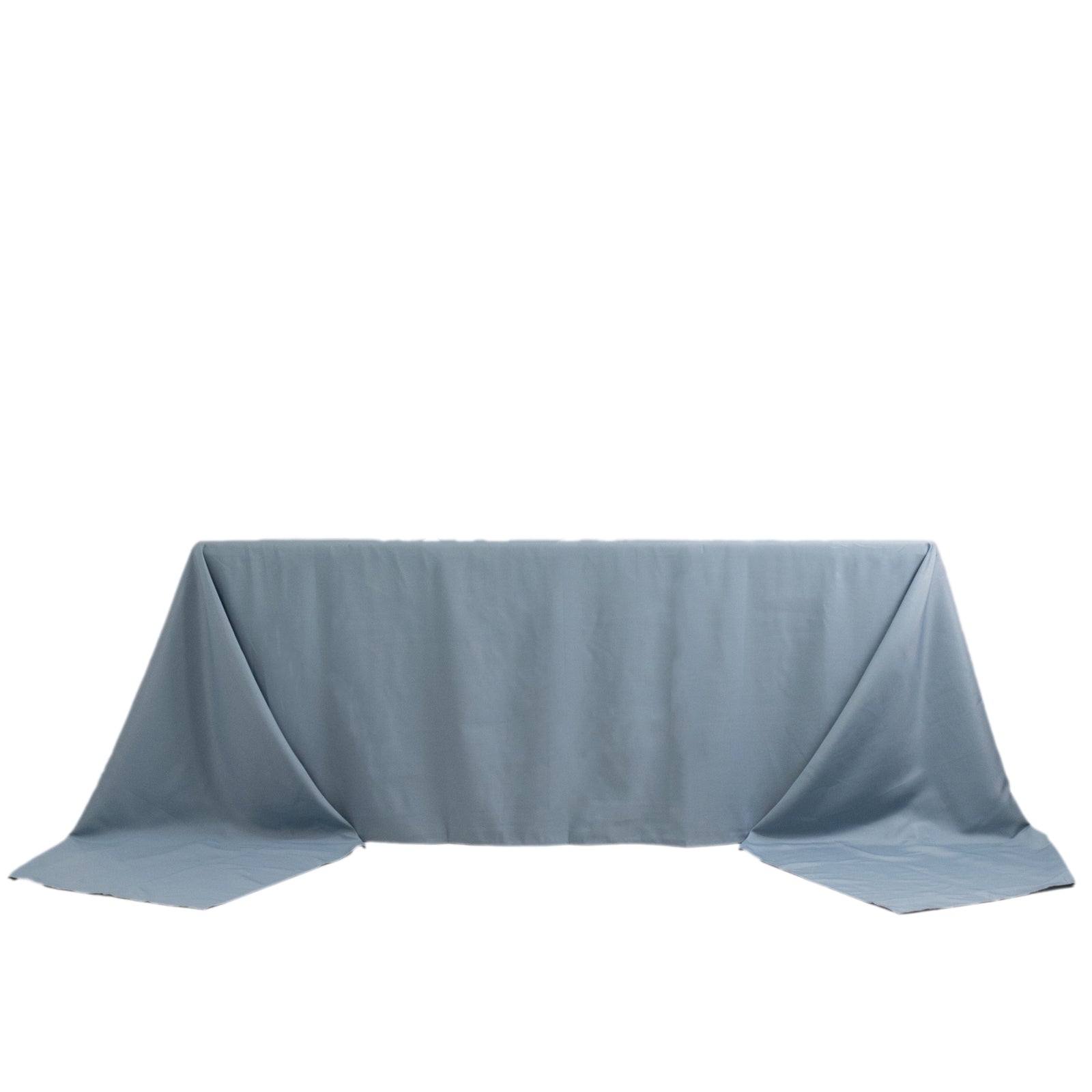 Dusty Blue Rectangular Tablecloth | tcflinen.com