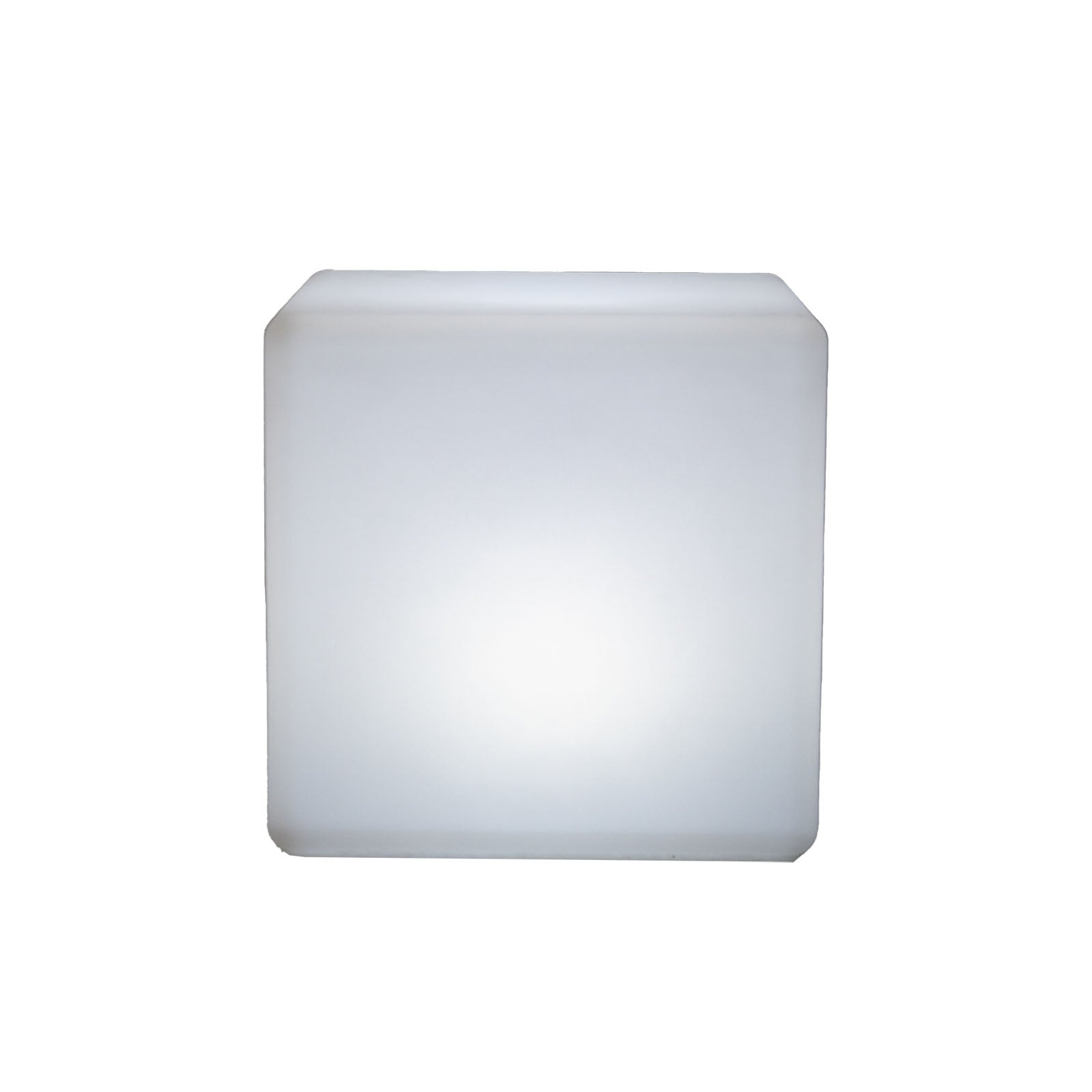 Case of 4 15.5in LED Light Up Cube Stool | TCFLinen