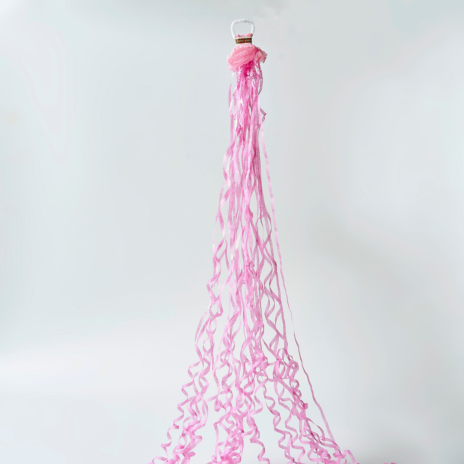 Pink Handheld Surprise Paper Streamers | tcflinen.com
