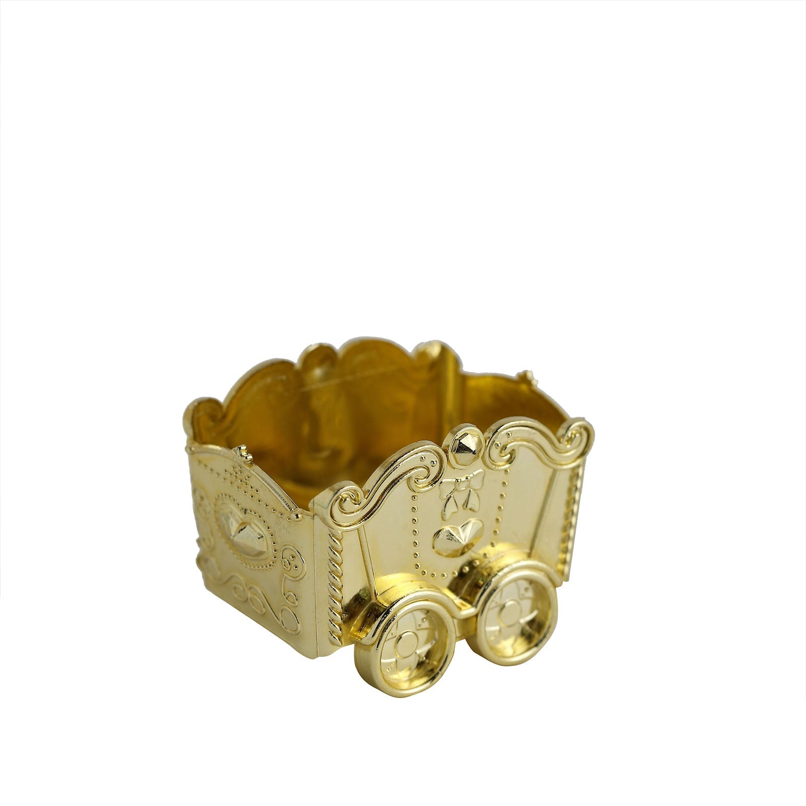 Gold Chariot Party Favor Gift Boxes, 12 Pack | tcflinen.com